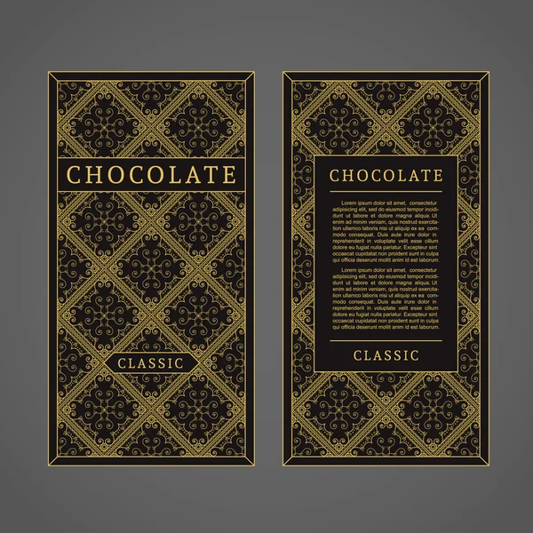 11,926,210 Chocolate label design Vector Images | Depositphotos