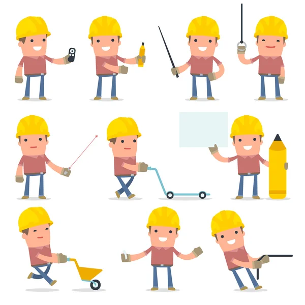 Vectores de Obrero caricatura, imágenes vectoriales | Depositphotos