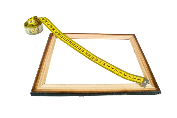 Measuring tape frame Stock Photos, Royalty Free Measuring tape frame ...