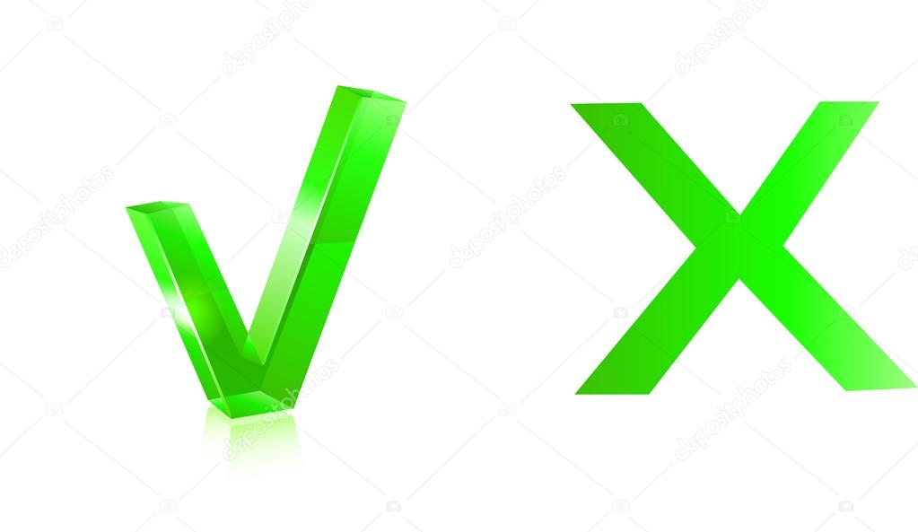 Green checkmark. Stock Vector Image by ©pokomeda #62717303