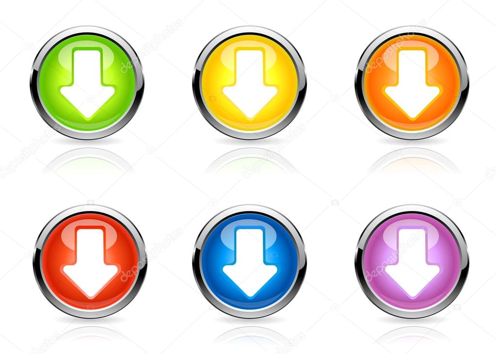 Vector arrow buttons Stock Vector Image by ©pokomeda #65206521