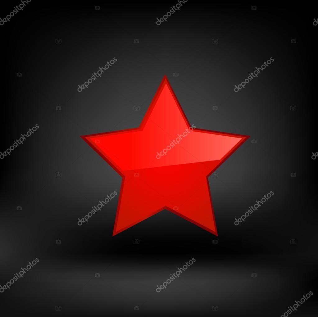 Red star vector Stock Vector by ©pokomeda 95629498