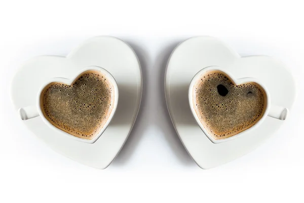 Coffee in heart shaped cup Stock Photo by ©Photocreo 92942468