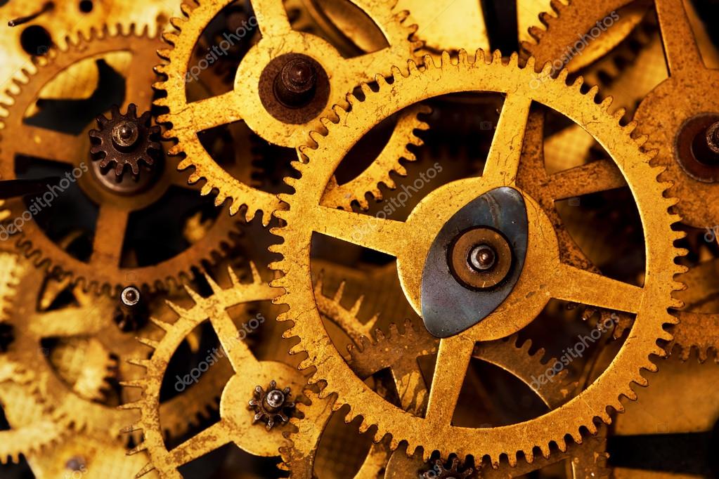 Grunge gear, cog wheels background. Stock Photo by ©Photocreo 70602309