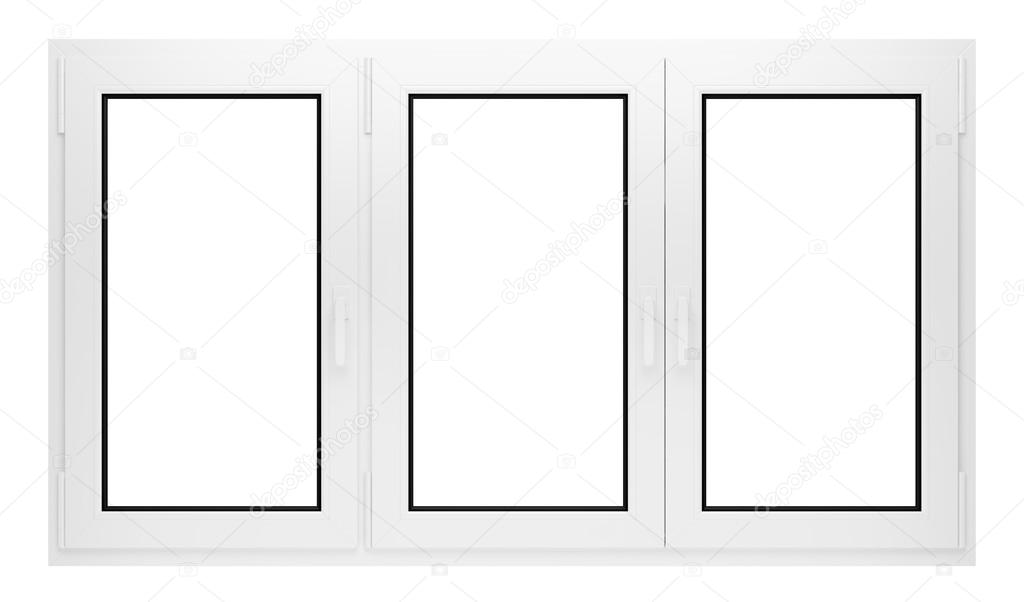 Window isolated on white background — Stock Photo © tiler84 #87971354