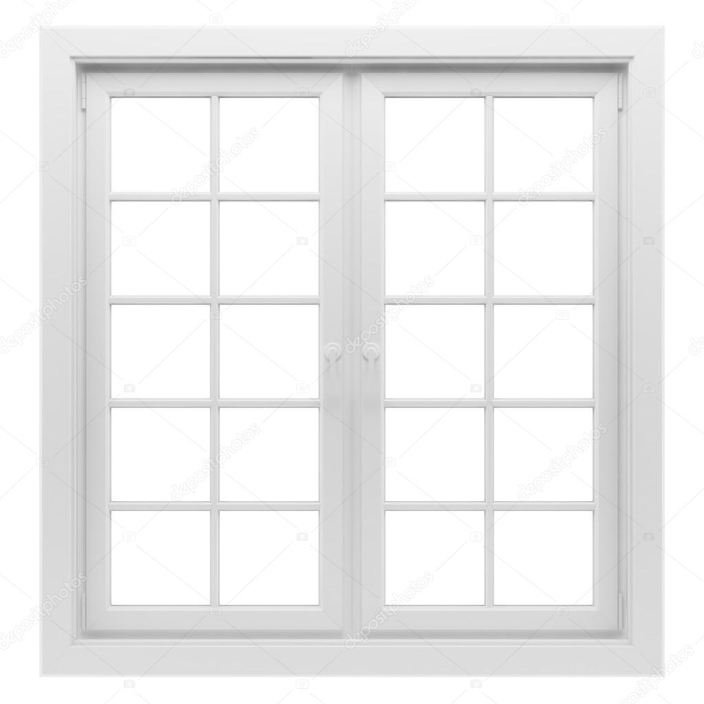 Window isolated on white background — Stock Photo © tiler84 #88695130
