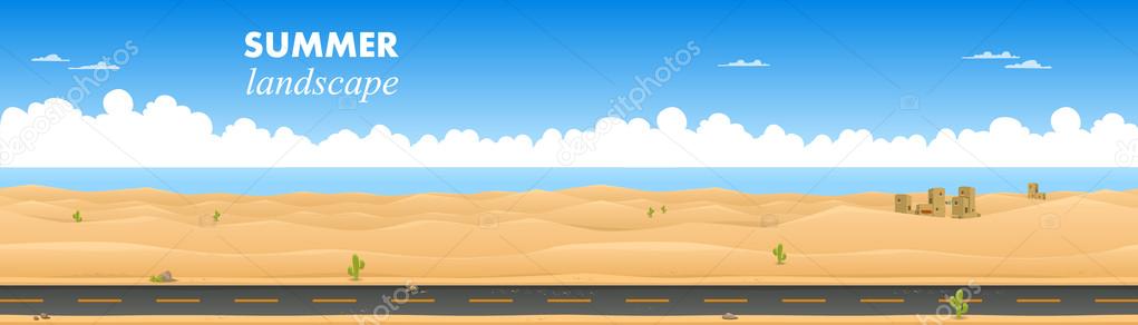 Mexico landscape Stock Vectors, Royalty Free Mexico landscape ...