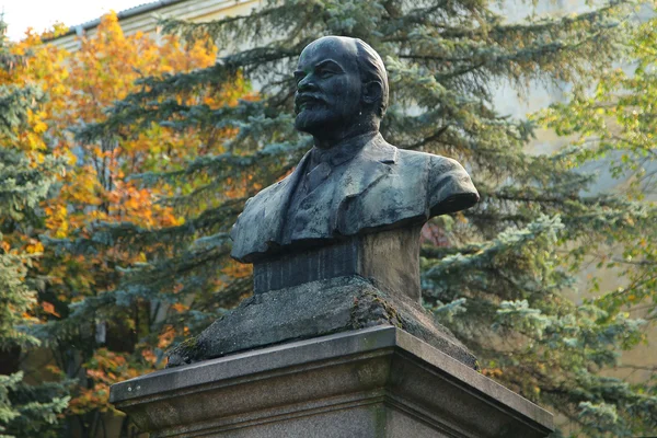 Monument to poet Osip Mandelstam in Voronezh fall – Stock Editorial ...