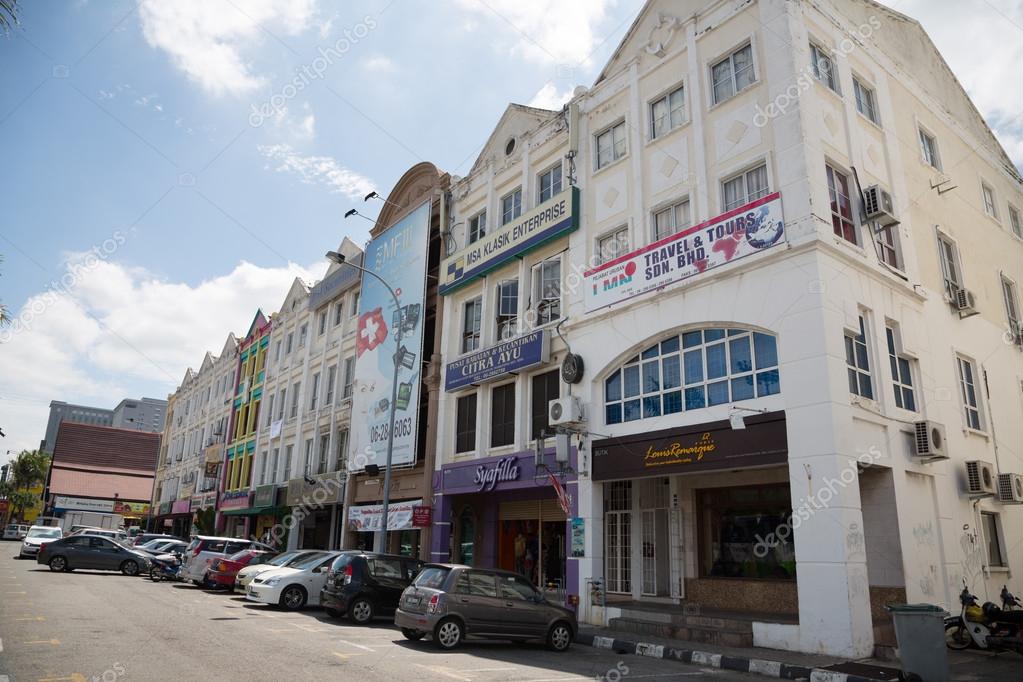 Old high-rise buildings in the downtown area – Stock Editorial Photo ...