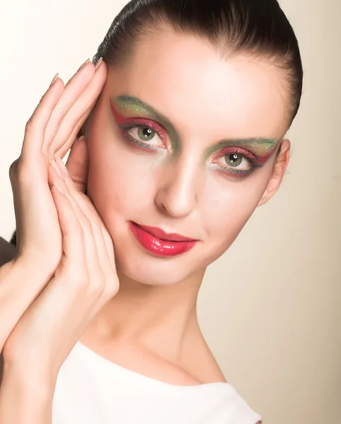 Model makeup fashion Stock Photos, Royalty Free Model makeup fashion ...