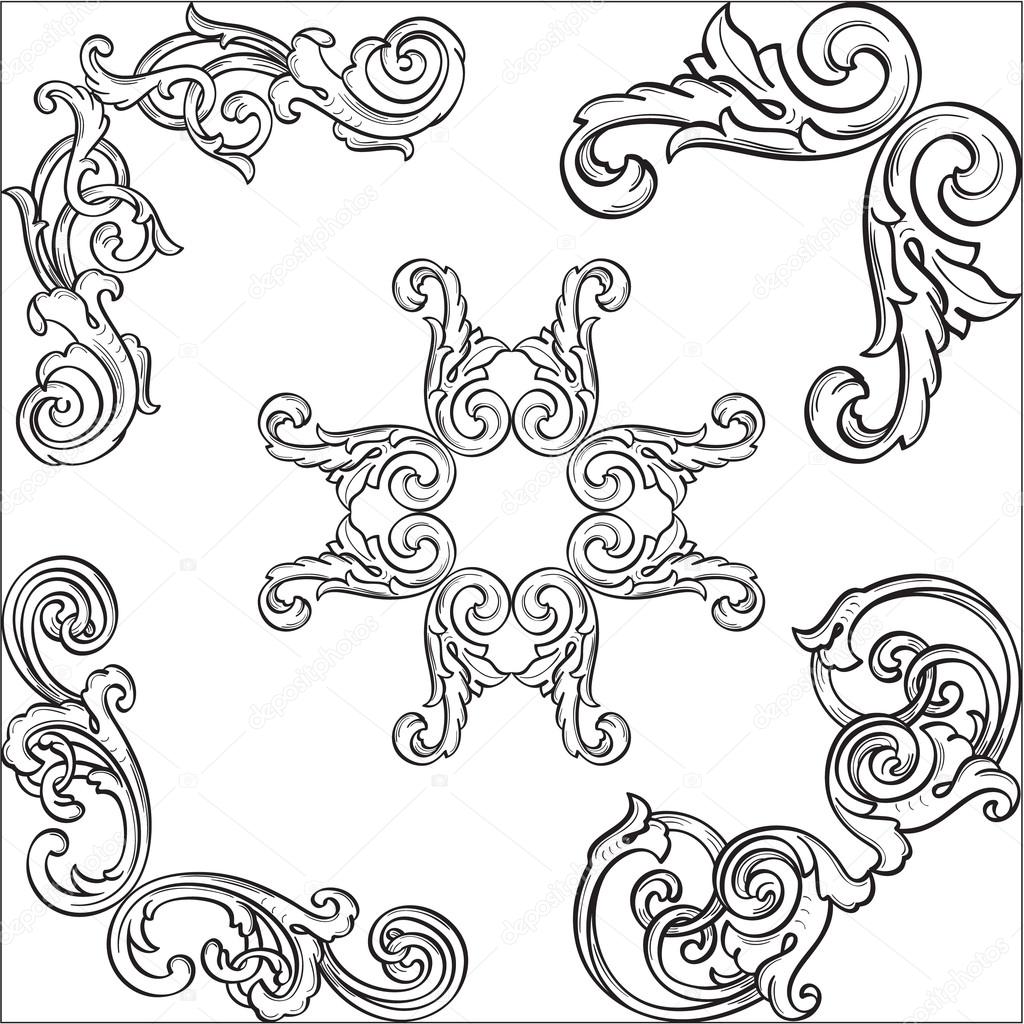 Best corner set Stock Vector Image by ©buravtsoff #97831944