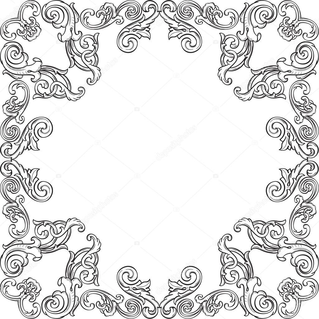 Luxury nice frame — Stock Vector © buravtsoff #97874568