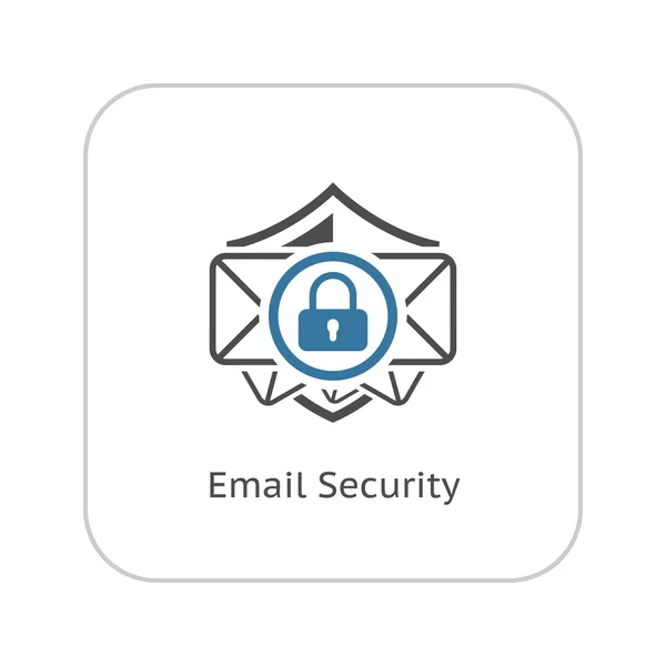 Secure Mail Icon Stock Vector Image by ©-=WaD=- #109449096