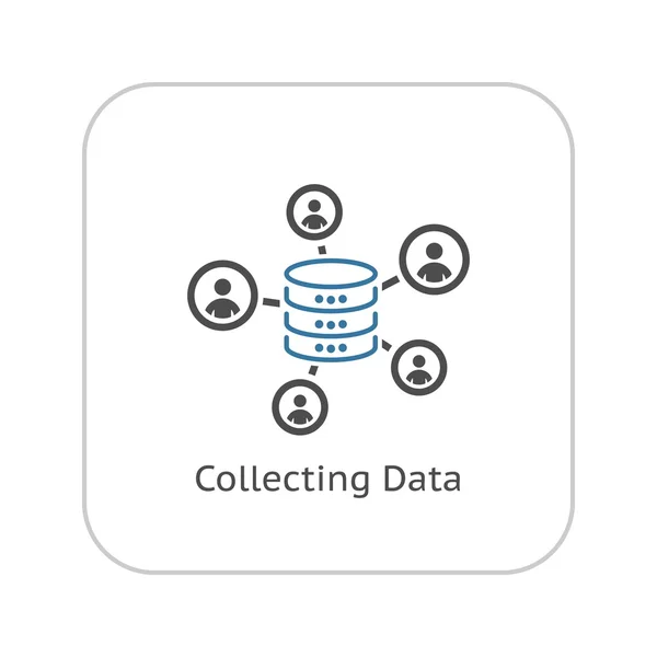 ᐈ Collect data stock icon, Royalty Free collecting data vectors ...