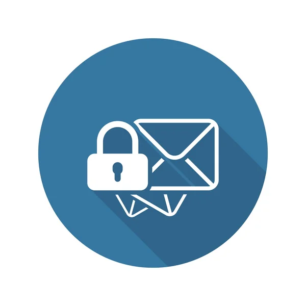 Secure Mail Icon Stock Vector Image by ©-=WaD=- #109449096