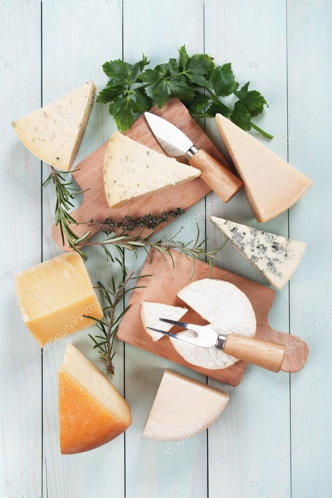 Assorted cheese Stock Photo by ©igordutina 78275306