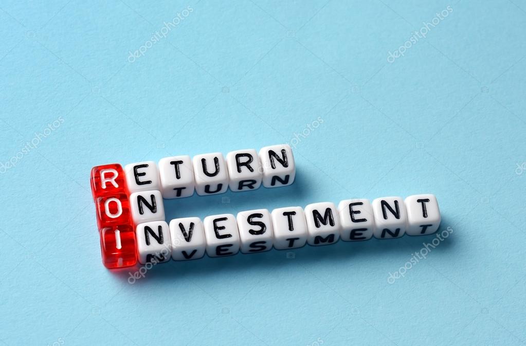 Roi return on investment — Stock Photo © ivosar #73900033