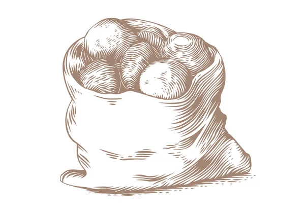 Potato sack Stock Vectors, Royalty Free Potato sack Illustrations ...