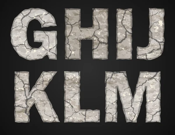 Muralla de roca latina imágenes de stock de arte vectorial | Depositphotos