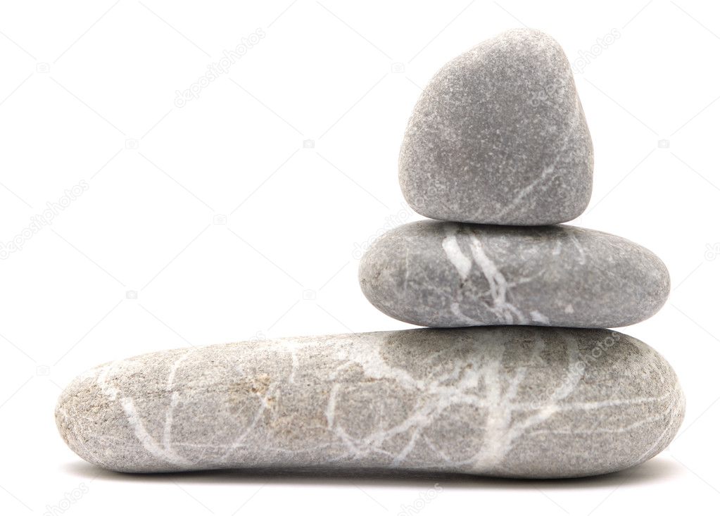 Balancing pebble tower Stock Photo by ©ruslanchik 118320556