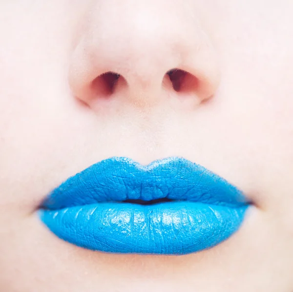 Blue lips Stock Photos, Royalty Free Blue lips Images | Depositphotos