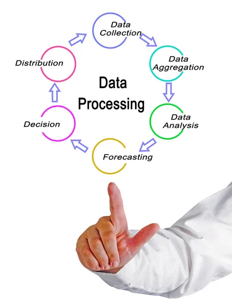 Diagram of data processing Stock Photos, Royalty Free Diagram of data ...