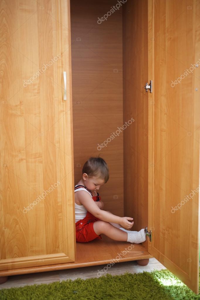 Hiding In The Closet