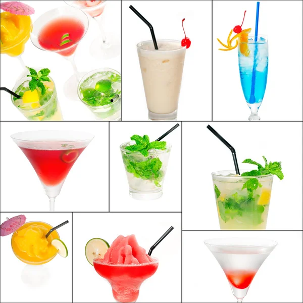 Collage de bebidas frescas Stock Photos, Royalty Free Collage de ...