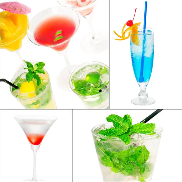 Collage de bebidas frescas Stock Photos, Royalty Free Collage de ...