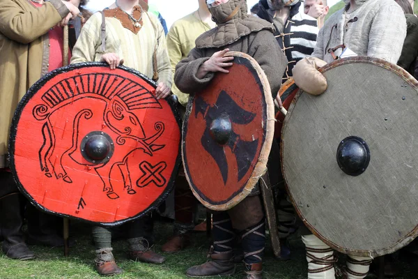 Cracow - Knight camp during the traditional Medieval festival - Stock ...