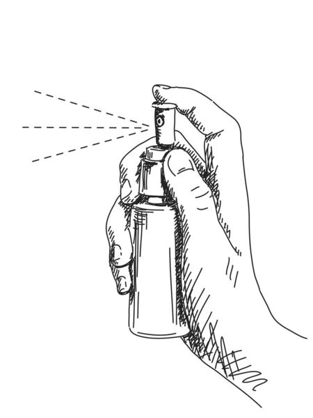 Hand spraying, Royalty-free Hand spraying Vector Images & Drawings ...