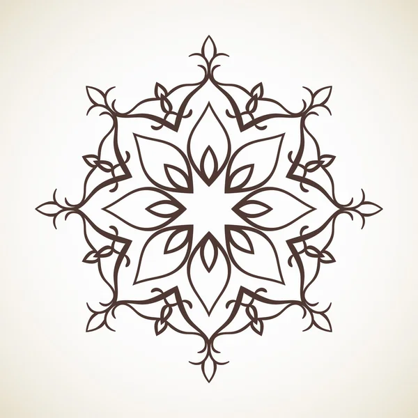 Round flower pattern Stock Vector Image by ©OlgaTropinina #66487507