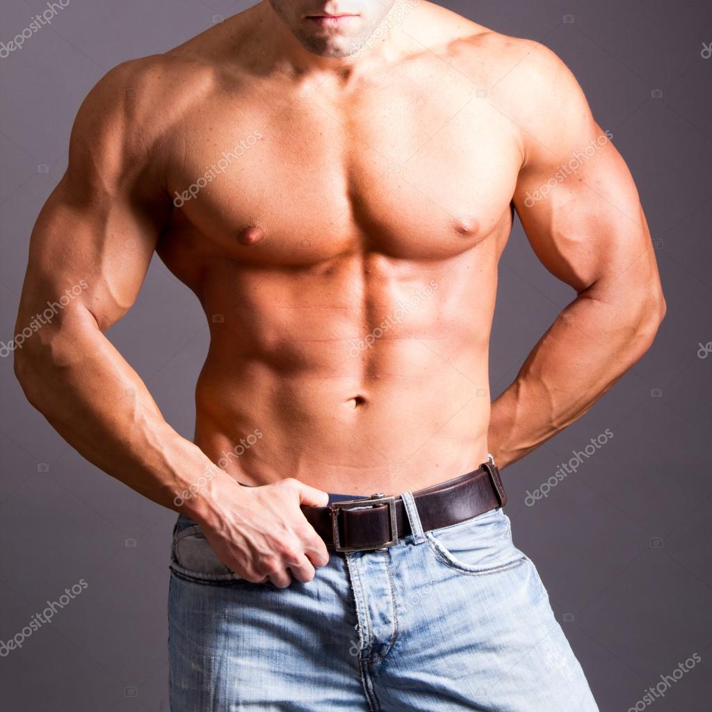 Muscular man Stock Photo by ©csakisti 66190875