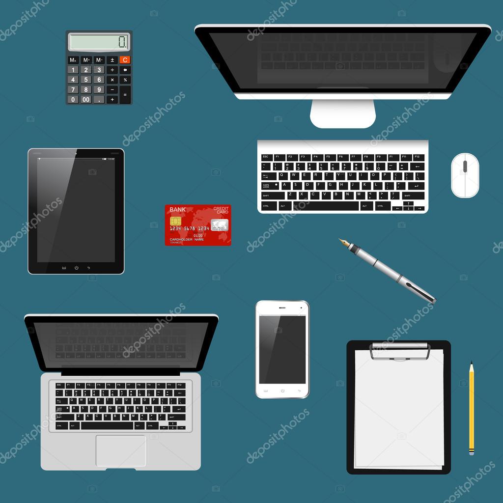 Modern detailed icons collection Stock Vector by ©L_amica 58353661