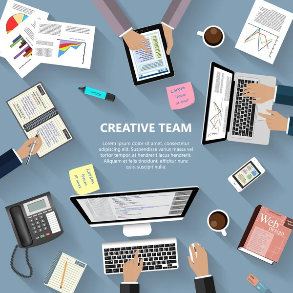 Creative organization chart table Stock Photos, Royalty Free Creative ...