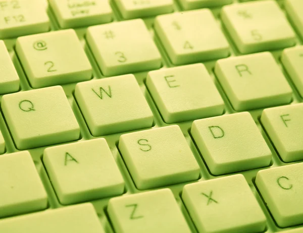 Modern green backlit keyboard Stock Photos, Royalty Free Modern green ...