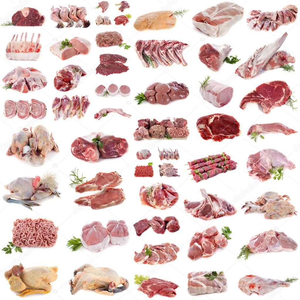 Group of meat Stock Photo by ©cynoclub 104545726