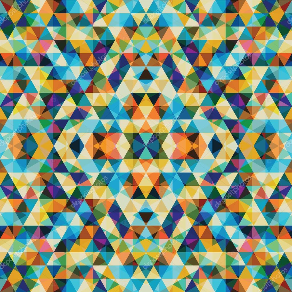Triangular colorful mosaic background Stock Vector Image by ...
