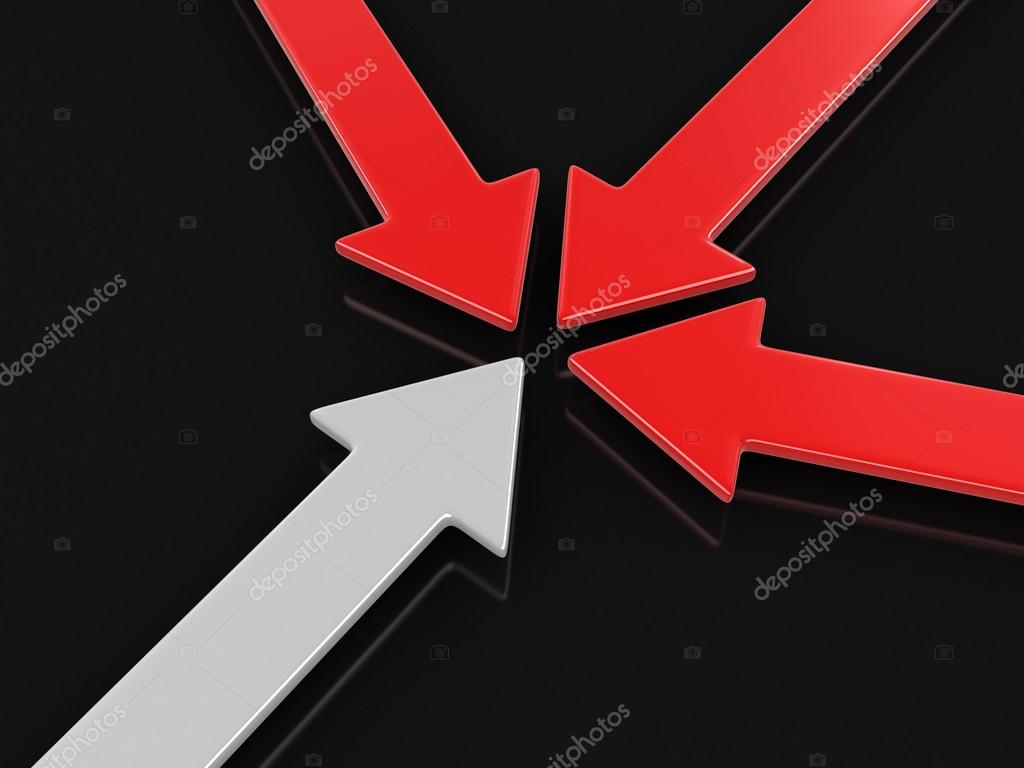 3d image of arrow. Image with clipping path Stock Photo by ©panama555 ...