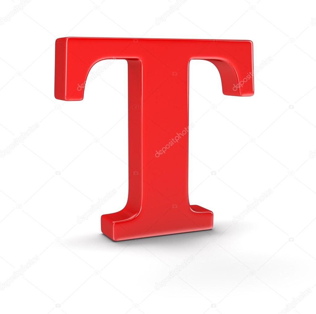 Letter T (clipping path included) — Stock Photo © panama555 #63871197