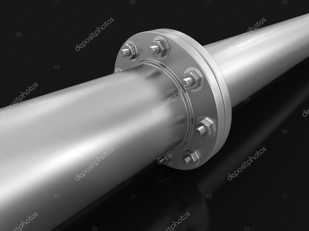 Pipe fitting (clipping path included) Stock Photo by ©panama555 72618491