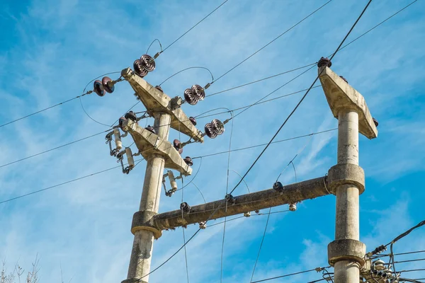 Old electricity pylon - Stock Image - Everypixel