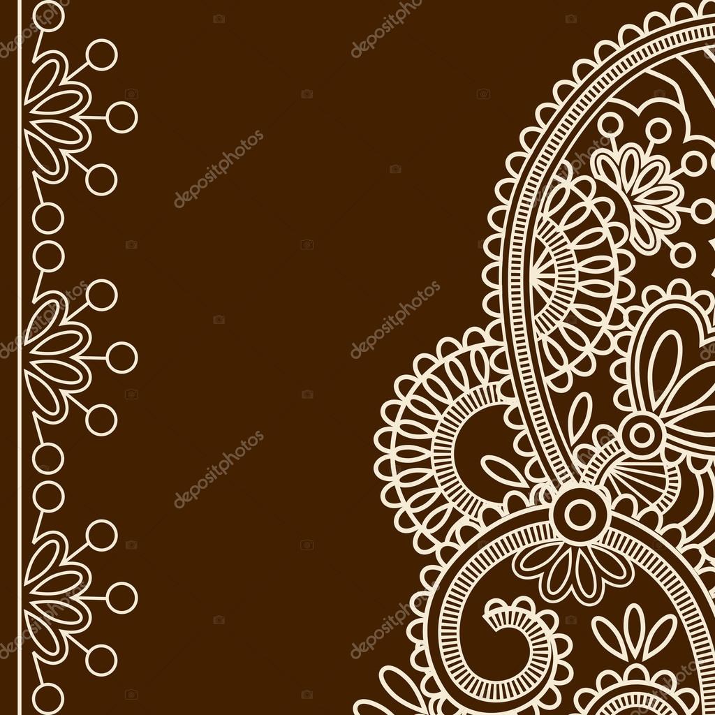 Mehndi frames Stock Vector Image by ©tashh1601 #69242137