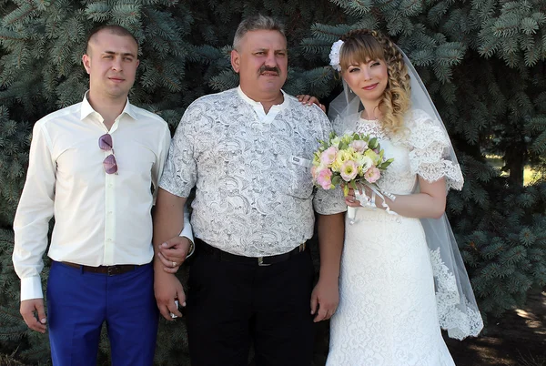 Stan autrey's new bride and groom 2203 wedding Stock Photos, Royalty ...