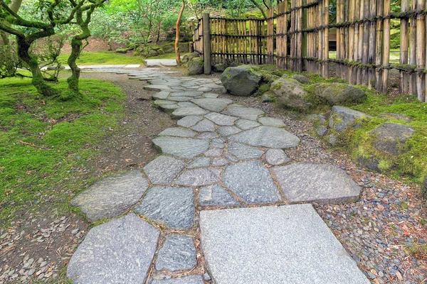 Stone Path in Chinese Garden — Stock Photo © davidgn #4206108