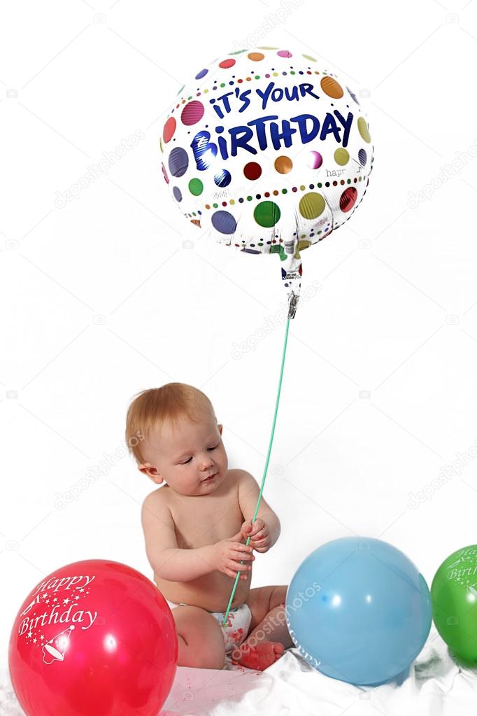 Little Boy with balloons Stock Photo by ©melking 53161545