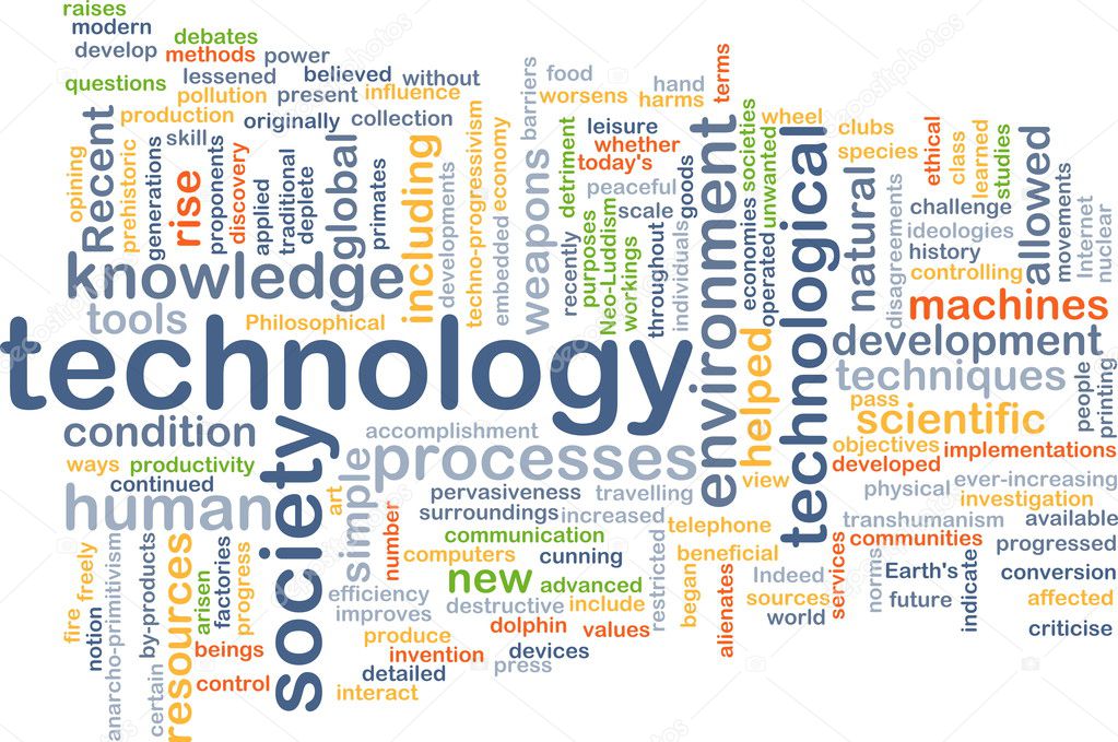 Technology wordcloud concept illustration — Stock Photo © kgtohbu #70859931