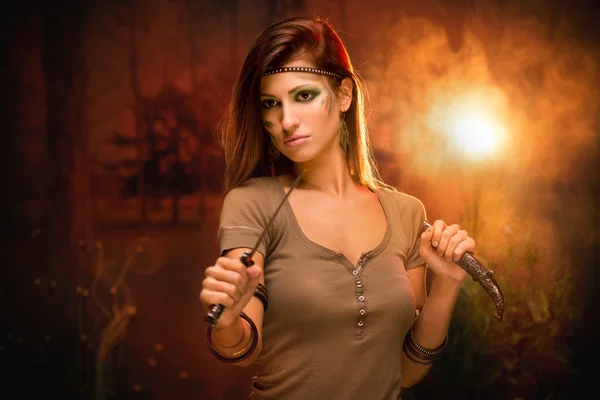 Woman with dagger Stock Photos, Royalty Free Woman with dagger Images ...