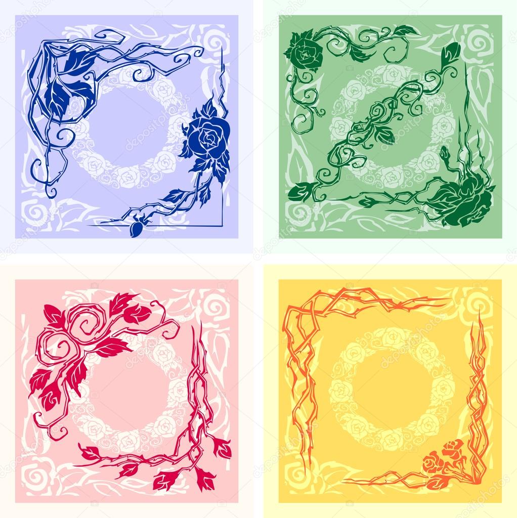 Corner Design - vector set. Stock Vector Image by ©Digital-Clipart ...
