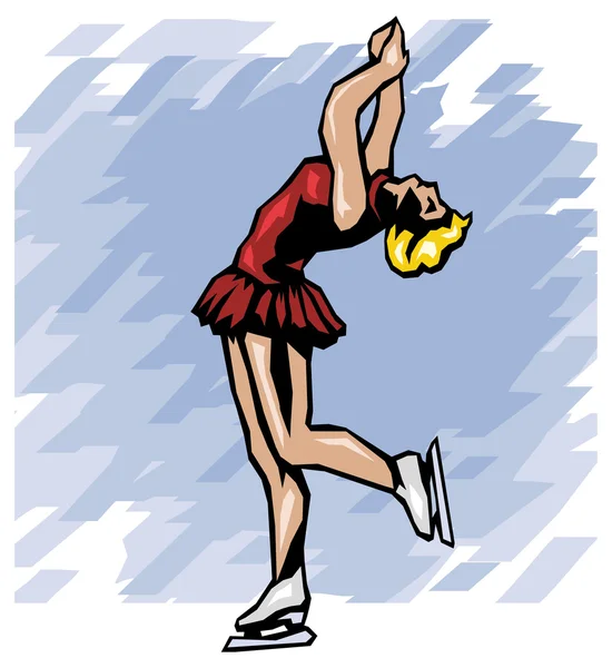 Figure skating - winter olympic games — Stock Vector © Digital-Clipart ...